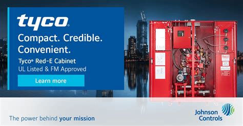 Tyco® Red E Cabinet Tyco Fire Products