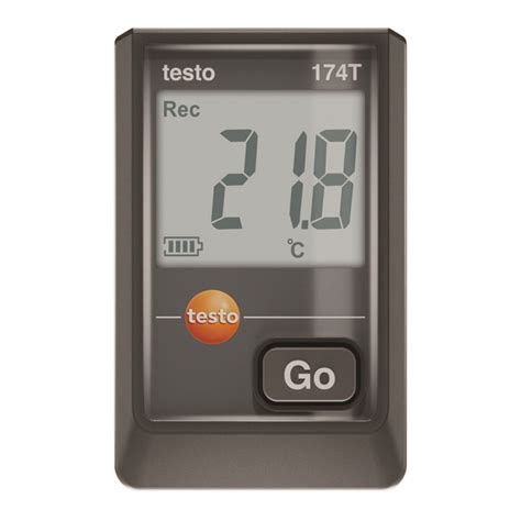 Testo Mini Temperature Data Logger 174 T With Usb C Interface And