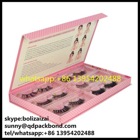 Eyelash Box Lashes Box Custom Eyelash Packaging Private Label