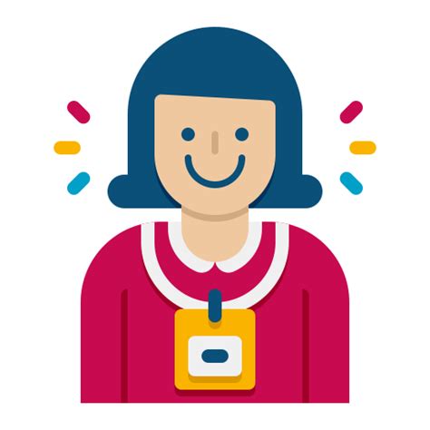 Intern Generic Color Fill Icon