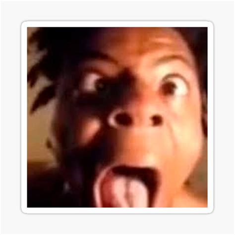 Pegatina Ishowspeed Gracioso Youtuber Serpentina Meme De Michaalec