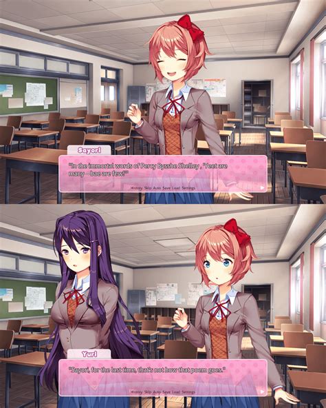Yuri Knows Her Poetry R Ddlc