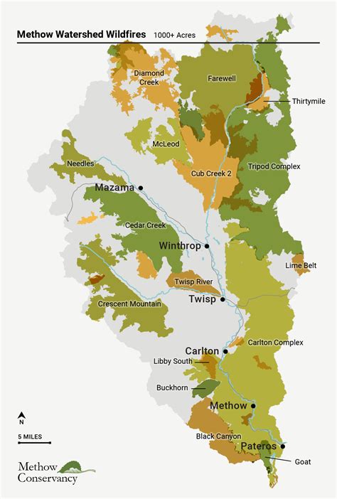 Carlton Complex Fire Map
