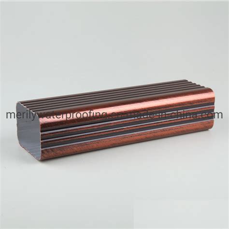 China Manufacturer Decorative Gutter Downspout Philippines Plastic Rectangular Downspout Drain