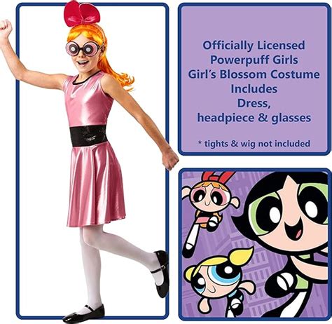 Blossom Powerpuff Girls Costume Spirit Halloween Adult Blossom The