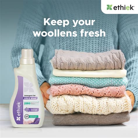 Silk And Wool Detergent Liquid Gentle Cleaning Formula Ethiek