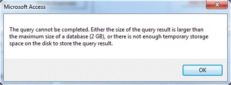 Most Common Access Query Errors Along With Their Fixes