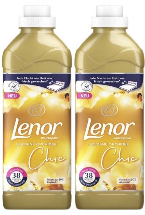 Lenor PŁyn Do PŁukania Chic Gold Orchidea 2x38 De 12605269325