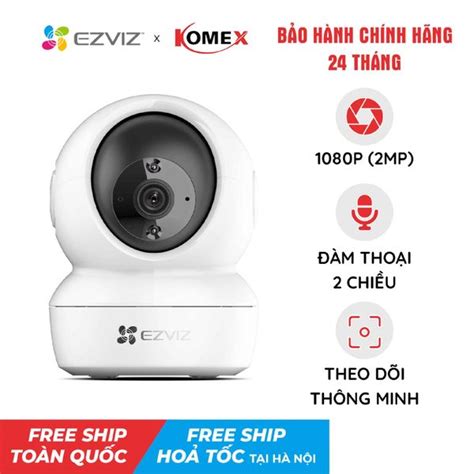 Camera Wifi EZVIZ quay quét trong nhà 2MP 1080P C6N Komex Digital