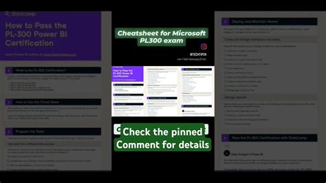 Microsoft Pl300 Cheatsheet