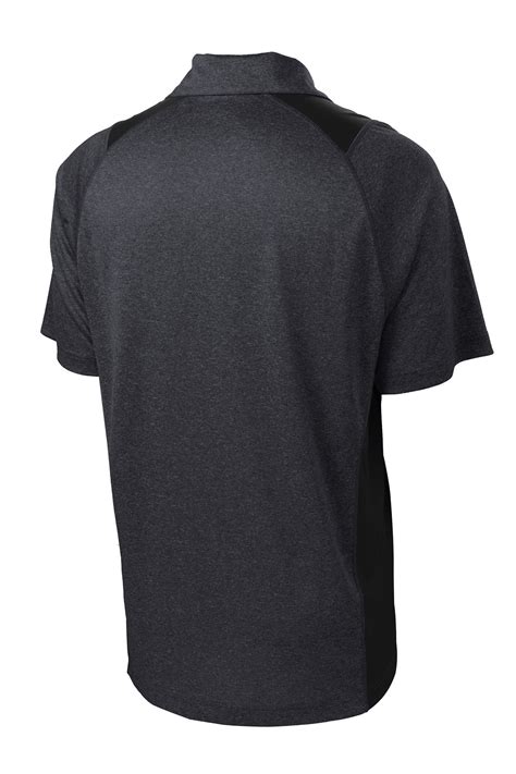 Sport Tek Heather Colorblock Contender Polo Product Company Casuals