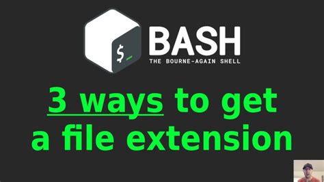 3 Ways To Get A Files Extension When Writing A Shell Script — Nick
