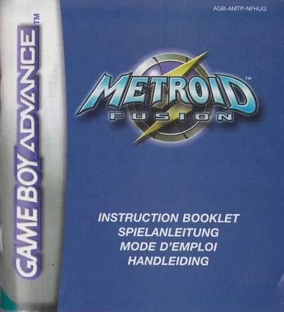 Metroid Fusion Box Covers Mobygames