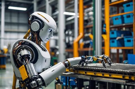 Ai And Robotics Transforming Modern Manufacturing Processes Premium