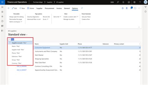 Filtering In D365 Fando Ax7 The D365 Fando Blog