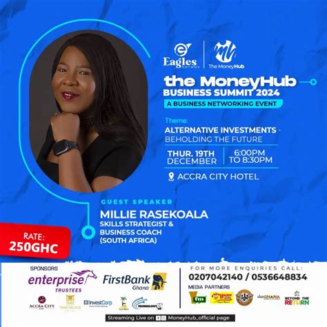 Moneyhubofficial Mrs Millicent Rasekoala Is A Visionary Leader And