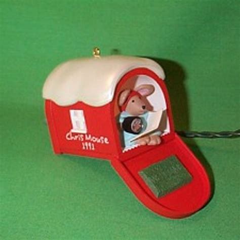 Chris Mouse Series Hallmark Ornaments The Ornament Shop