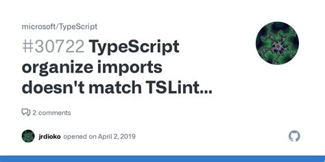 Typescript Organize Imports Doesnt Match Tslint Ordered Imports