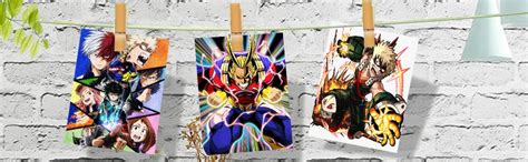 My Hero Academia Poster Anime Mha Poster Sets Canvas Wall