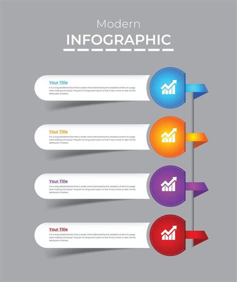Infographic Design For Business Data Visualization Process Chart Vector Art At Vecteezy