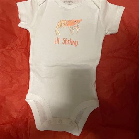 Lil Shrimp Onesie Etsy