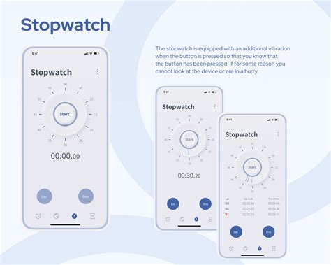 clock app behance