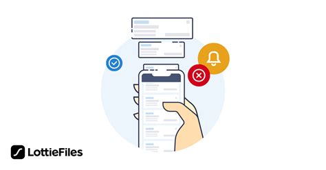 Free Notifications Animation By Павел Потапов Lottiefiles