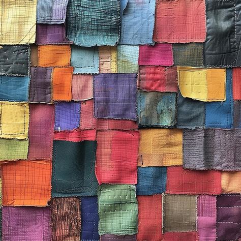 Aesthetic Textured Fabric Textile Graphic Background Premium Ai