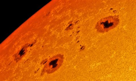 Sun Spot Nasa