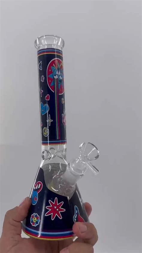 11 Cute Black Cartoon Hookah Glass Bong Water Pipes Best T High Quality Ebay