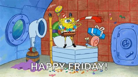 Spongebob Birthday Happy Friday 