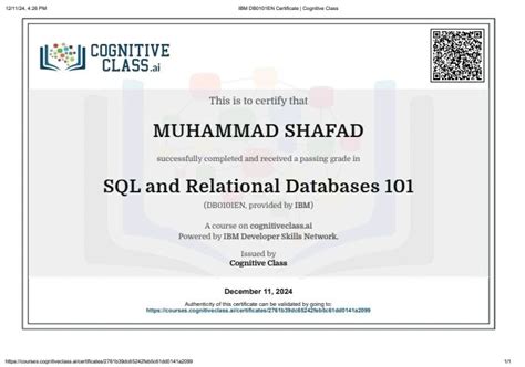 Muhammad Shafad On Linkedin Thrilled To Announce That I Have Completed Course Enhancing My