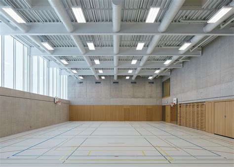 Gautschi Lenzin Schenker Andreas Graber · Sport Facilities Modern Gymnasium Interior Modern