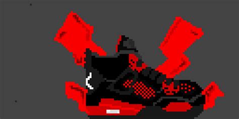 Red Thunders Pixel Art