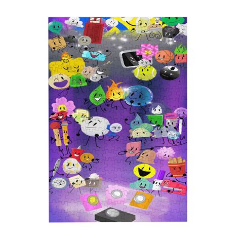300 Pieces Game Bfdi Battle For Dream Island Puzzle For Adults And Teenagers Cartoon Jigsaw
