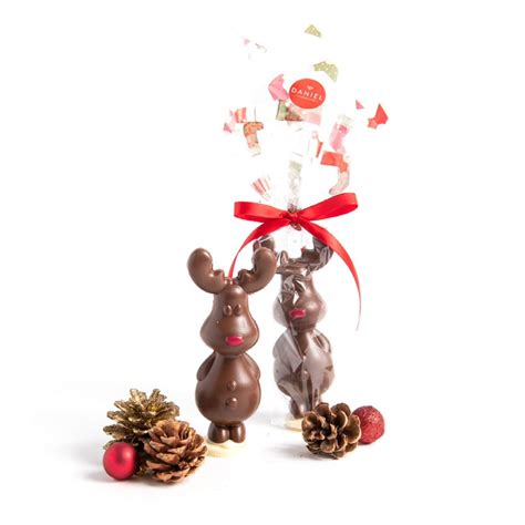 Rudolph The Reindeer 80g Daniel Chocolates