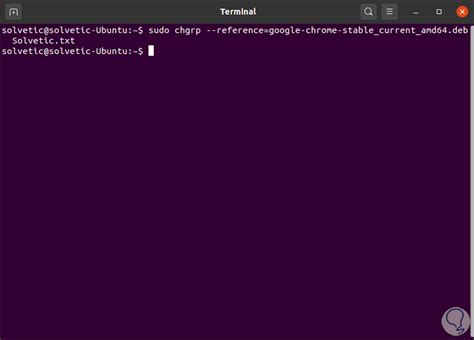 Cómo Usar Comando Chgrp En Linux Solvetic