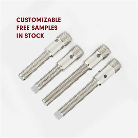 Ip67 Micro Proximity Sensor 4 Pin Connector Flush Type M8 M12 Capacitive Laser Optical Inductive