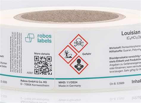 Anwendung Von Rohs Und Reach Bei Etiketten Und Kennzeichnung Robos