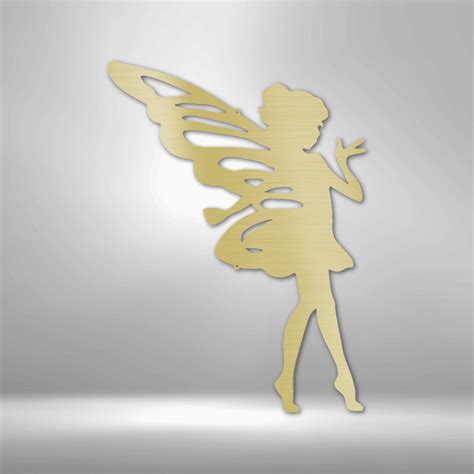 Sassy Pixie Steel Sign Laser Cut Powder Coated Home And Office Metal Wall Decor Multiple Sizes