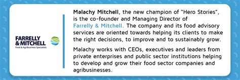 Hero Stories Malachy Mitchell The Timing Has Never Been Better For