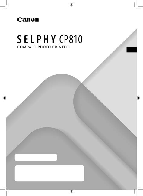 Bedienungsanleitung Canon Selphy Cp810 Seite 1 Von 360 Deutsch