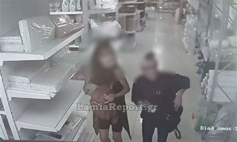 Λαμία Γυναίκες και ανήλικα κορίτσια Ρομά άδειασαν κατάστημα Δείτε