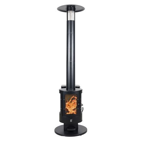 Members Mark 70 000 Btu Outdoor Pellet Fueled Patio Heater With Cover