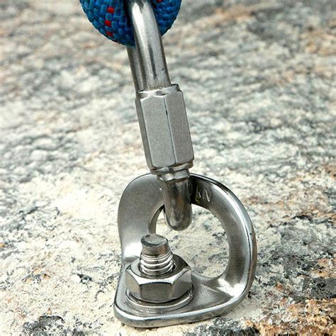Aokwit 25kn Anchor Hooks Set Heavy Duty Climbing Hangers And Bolt For