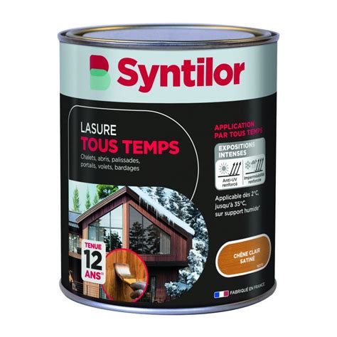 Lasure Tous Temps 1l Chene Clair Satine