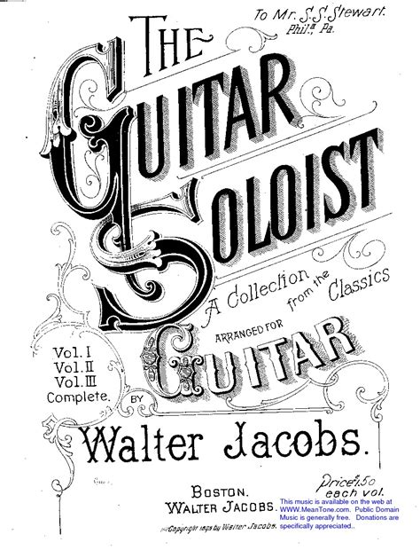 Books The Guitar Soloist Classical Guitar Library Classical Guitar
