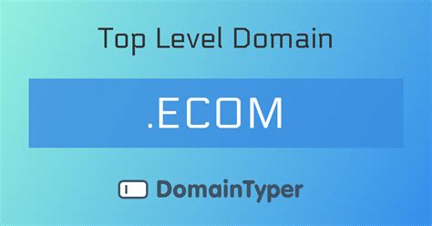 Ecom Domain