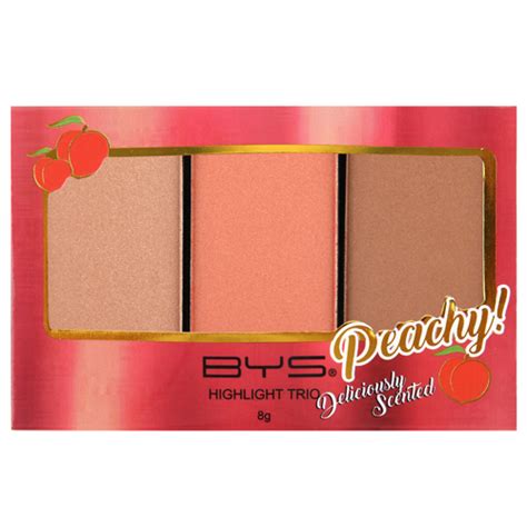 Highlight Trio Peach Bys Cosmetics