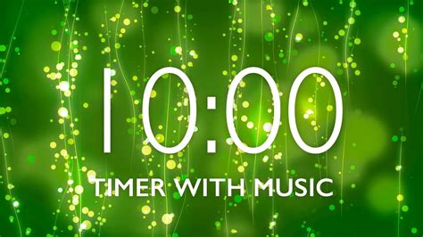10 Minute Timer With Relaxing Music And Alarm 🎵⏰ Youtube Music